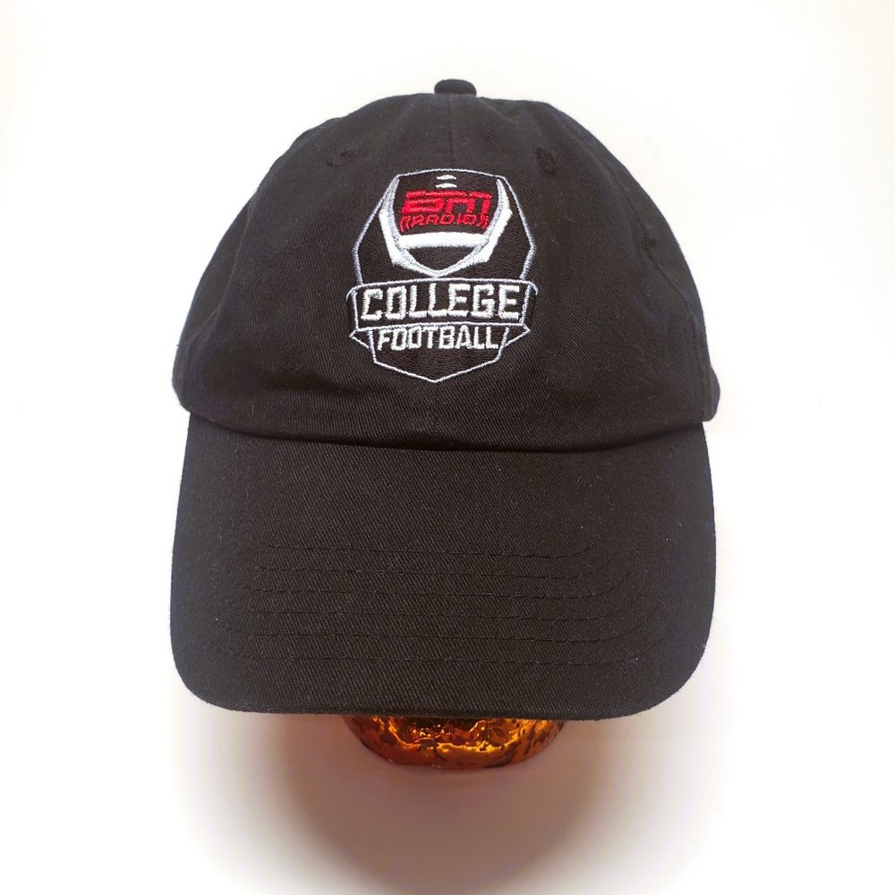 Vintage Espn Radio College Football Logo Hat Strapbac… - Gem